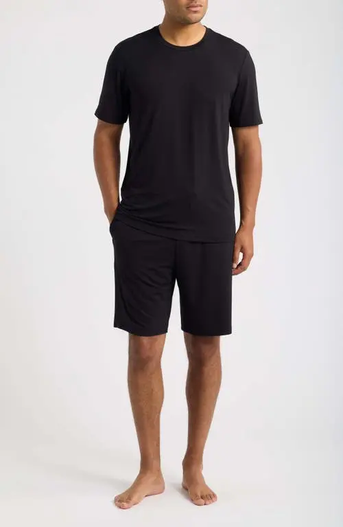 Nordstrom Cooling Short Pajamas - Black