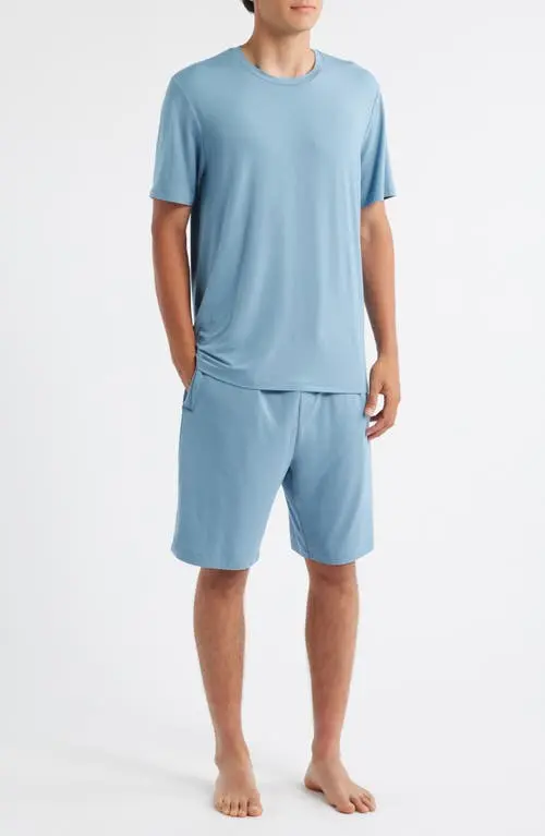 Nordstrom Cooling Short Pajamas - Blue Pond