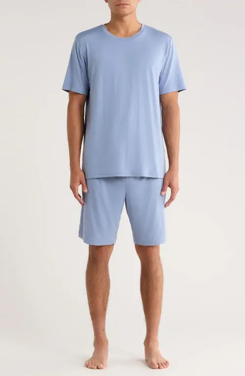 Nordstrom Cooling Short Pajamas - Blue Tempest
