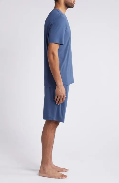 Nordstrom Cooling Short Pajamas - Navy Denim
