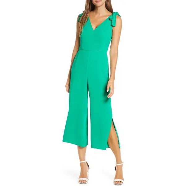 Lilly Pulitzer® Danni Crop Jumpsuit - Emerald Isle