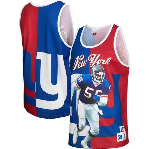 Mitchell & Ness Lawrence Taylor Graphic Tank Top - Royal
