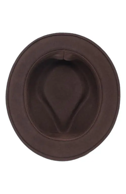 GOORIN BROS Fabyan Park Wool Pork Pie Hat - Brown