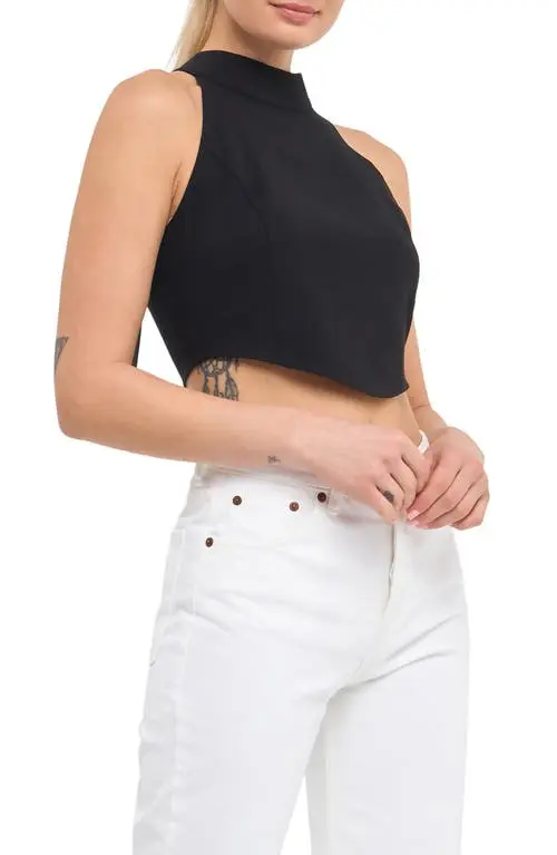 Endless Rose Halter Neck Crop Top