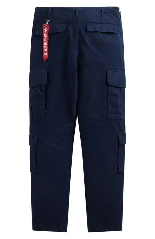 Alpha Industries Acu Straight Leg Cargo Pants - Replica Blue