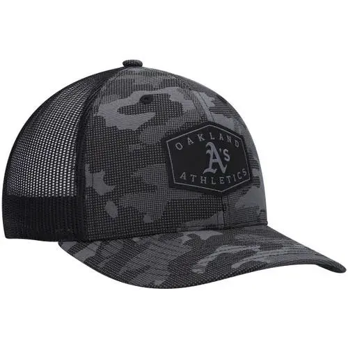 '47 47 Oakland Athletics Tonal Camo Convoy Trucker Snapback Hat