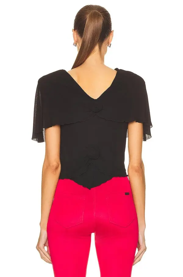 Saint Laurent Short Sleeve Top
