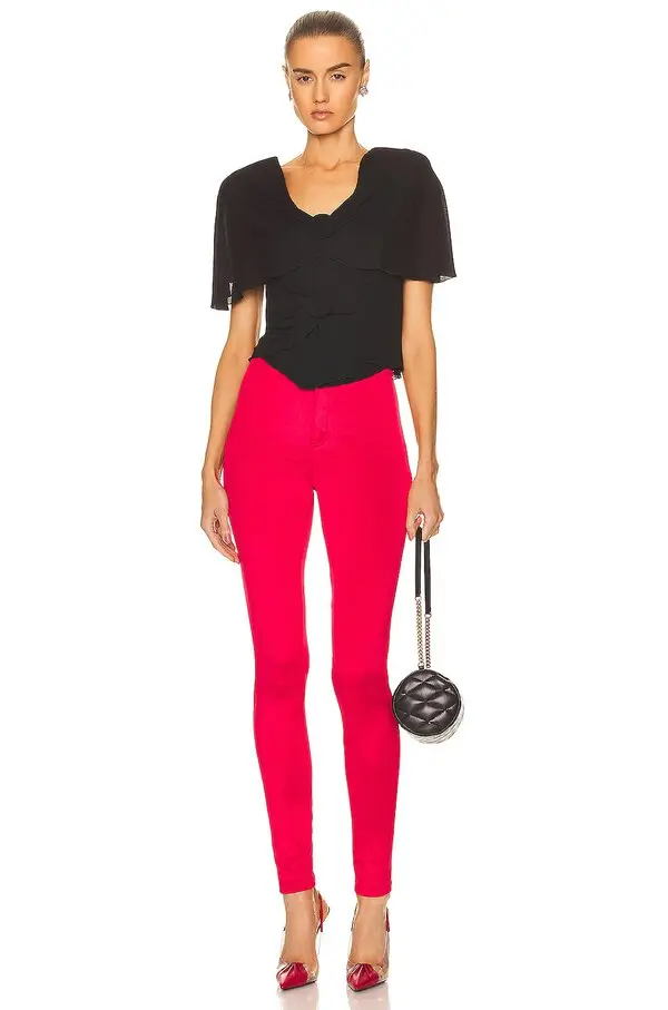 Saint Laurent Short Sleeve Top