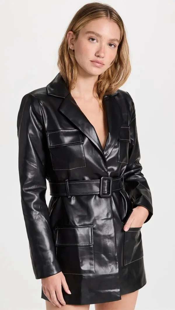 steinway mini dress black Cult Gaia - Sid Knit Dress