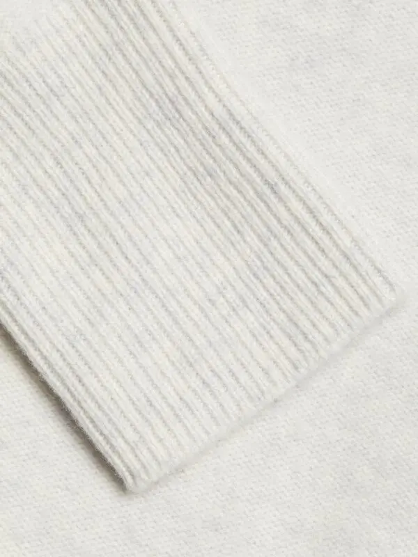 Vince Funnelneck Cashmere Sweater - Platinum