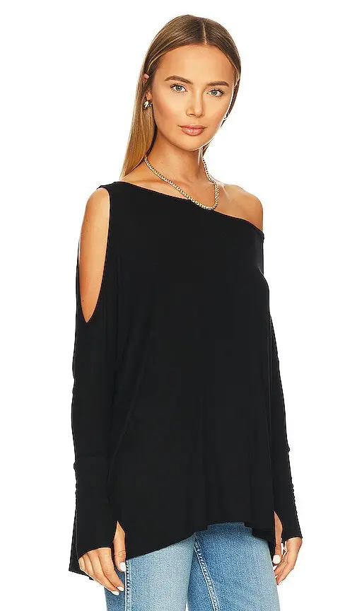 Michael Lauren Deuce Oversized Top