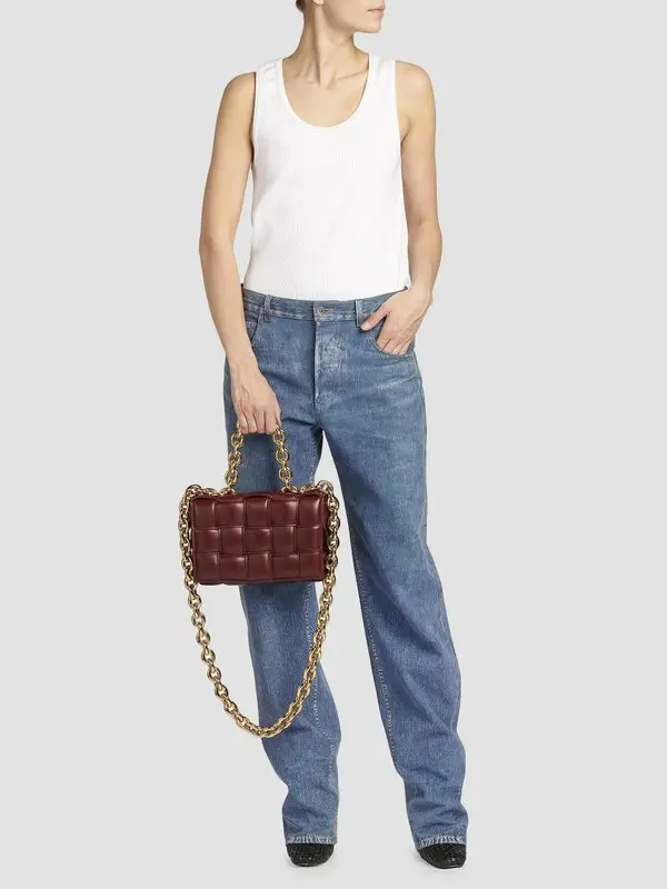 Bottega Veneta Rib-knit Oversized Tank Top - Chalk