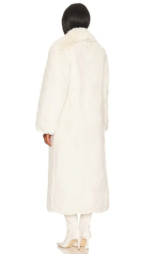CAMILA COELHO Francisca Faux Fur Coat