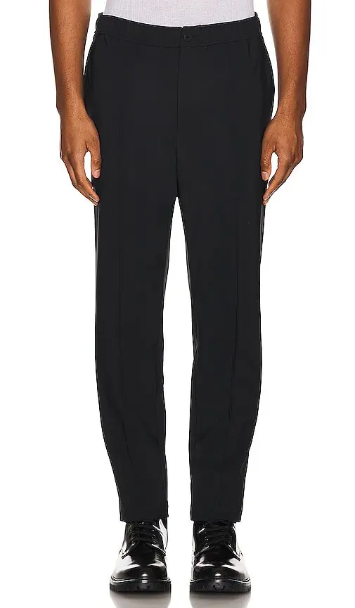 Theory Precision Ponte Curtis Pant - Black