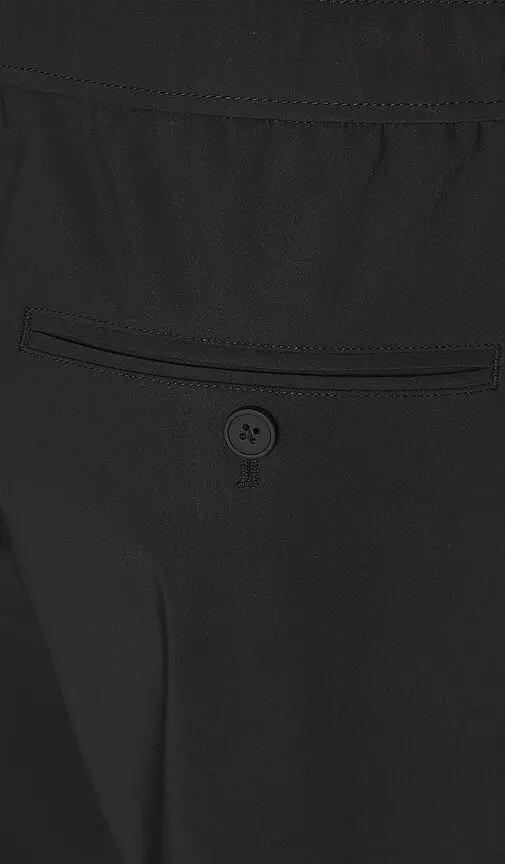 Theory Precision Ponte Curtis Pant - Black