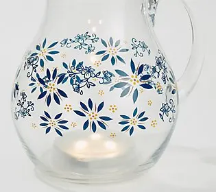 TEMP-TATIONS 2.5-quart Illuminated Glass Pitcher