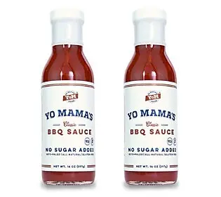 YO MAMA'S FOODS Yo Mama's 14-oz Classic Bbq Sauce - One-color