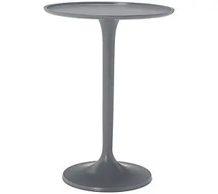 SAFAVIEH Platina Round Top Sleek Table