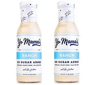 YO MAMA'S FOODS Yo Mama's 13-oz American Ranch Dressing & D Ip - One-color