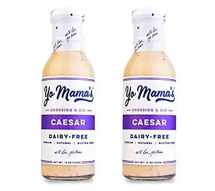 YO MAMA'S FOODS Yo Mama's 13-oz Classic Caesar Dressing & D Ip - One-color