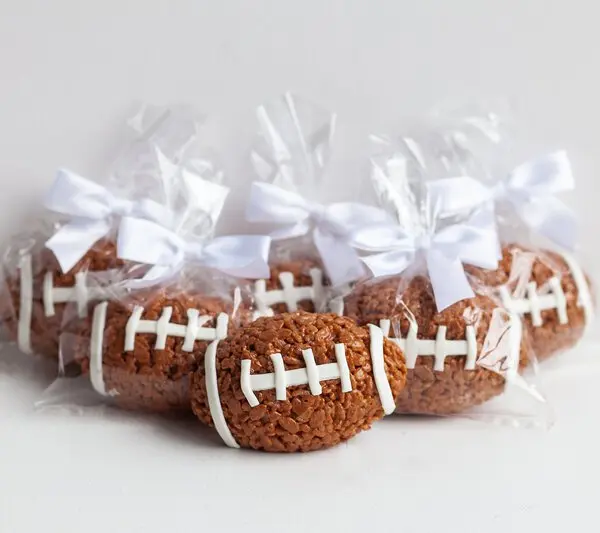 CREATIVE CRISPIES CO. Creative Crispies 6-piece Football Treats - One-color