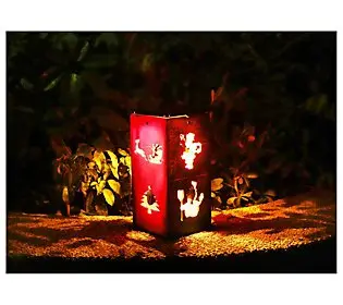 TECHKO Solar Decorative Portable Lantern Chri Stmas