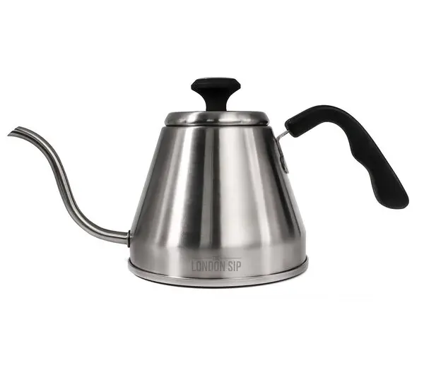 THE LONDON SIP London Sip Stainless Steel Kettle With Beverage Thermometer - Silver