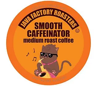 JAVA FACTORY Roasters 40-count Smooth Caffeinat Or Coffee Pods