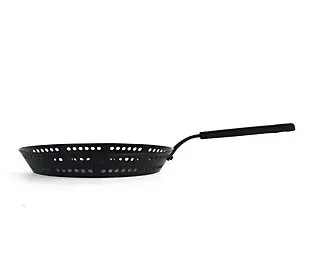 OXO 12' Black Steel Bbq Frying Pan With Silicon Sleeve - One-color