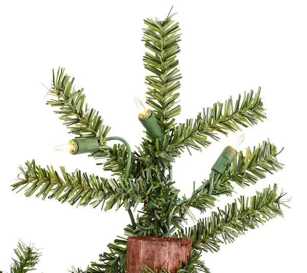 VICKERMAN Natural Alpine Artificial Christmas T Ree Set Ww