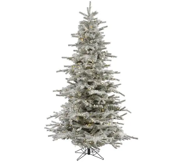 VICKERMAN 6.5' Flocked Sierra 650ww Led - One-color