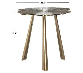 SAFAVIEH Portia Leaf Side Table