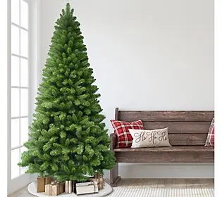 PULEO INTERNATIONAL 7.5 Ft Virginia Pine Tree, 1108 Tips