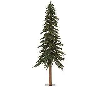VICKERMAN 9' Natural Alpine Artificial Christma Tree Unlit - One-color