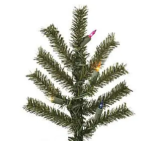 VICKERMAN 9' Natural Alpine Artificial Christma Tree Unlit
