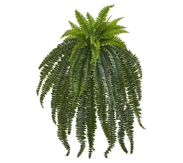 NEARLY NATURAL 46in. Boston Fern Artificial Pl Ant - One-color