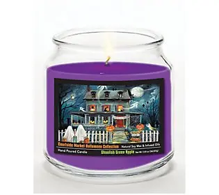 COURTSIDE MARKET Haunted House I 12.8 Oz Candle Glass Jar - One-color