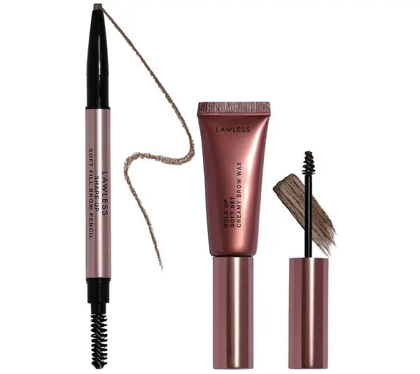 LAWLESS The One & Done Soft Fill Brow Pencil & Wax - One-color