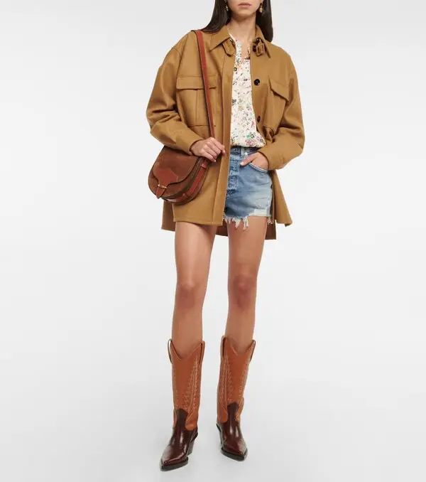 Paris Texas Rosario Leather Cowboy Boots