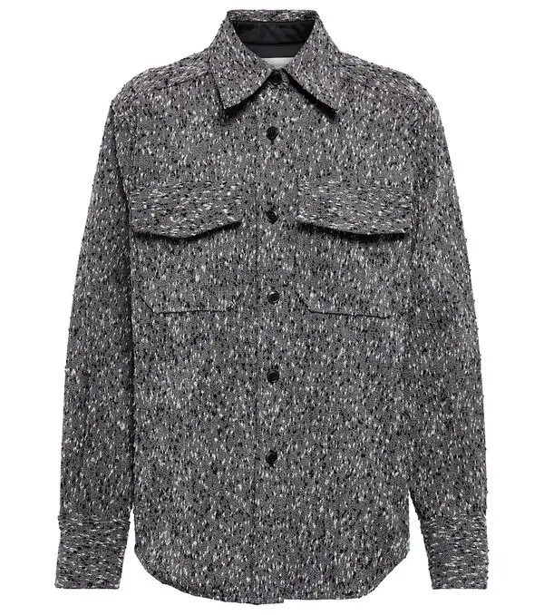 Victoria Beckham Bouclé Utility Shirt