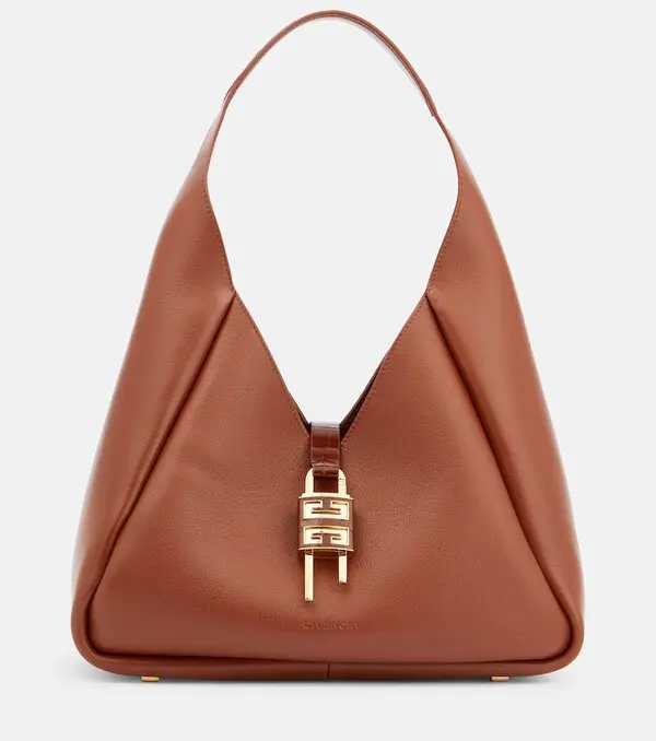 Givenchy G-hobo Medium Leather Shoulder Bag