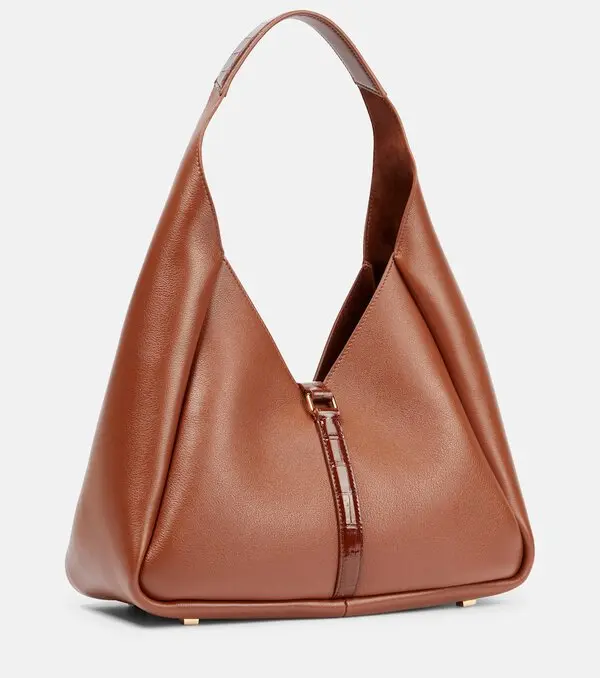 Givenchy G-hobo Medium Leather Shoulder Bag