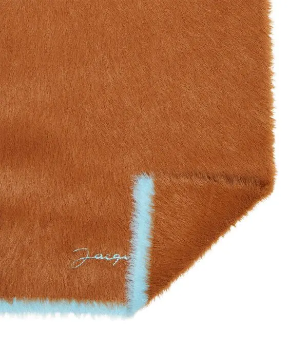 Jacquemus L'écharpe Neve Scarf - Brown