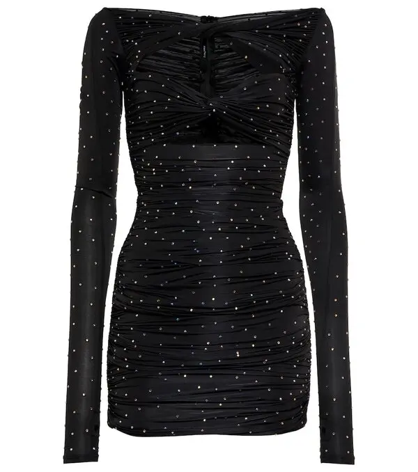 alex perry black sequin dress Silver One Shoulder Sequin Dress main image 0