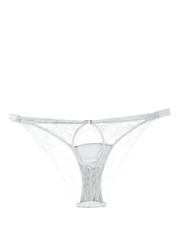 FLEUR OF ENGLAND Sigrid Ouvert Lace Briefs