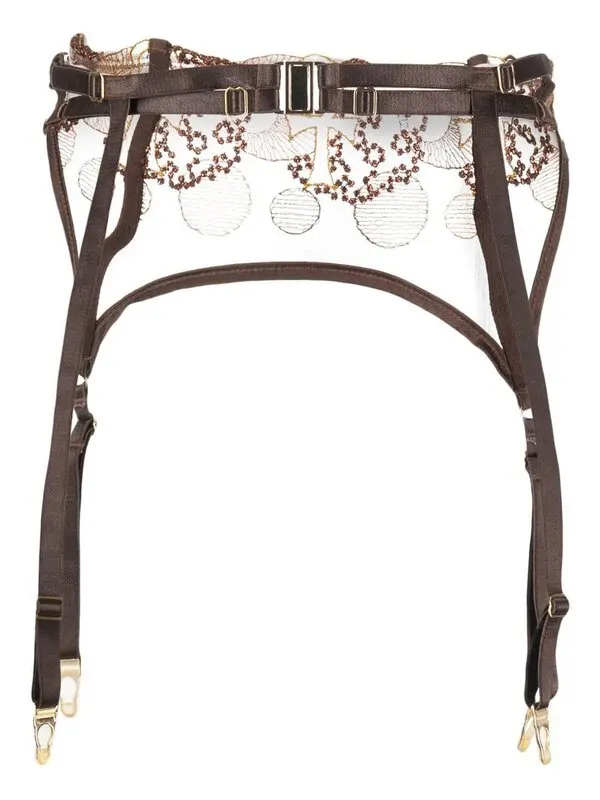 IHUOMA Embroidered Suspender With Adjustable Fit