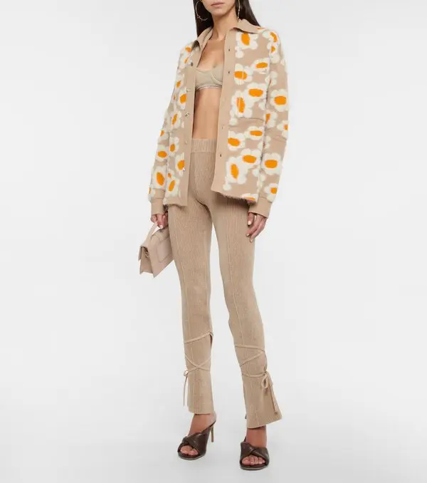 Jacquemus La Chemise Neve Floral Cardigan