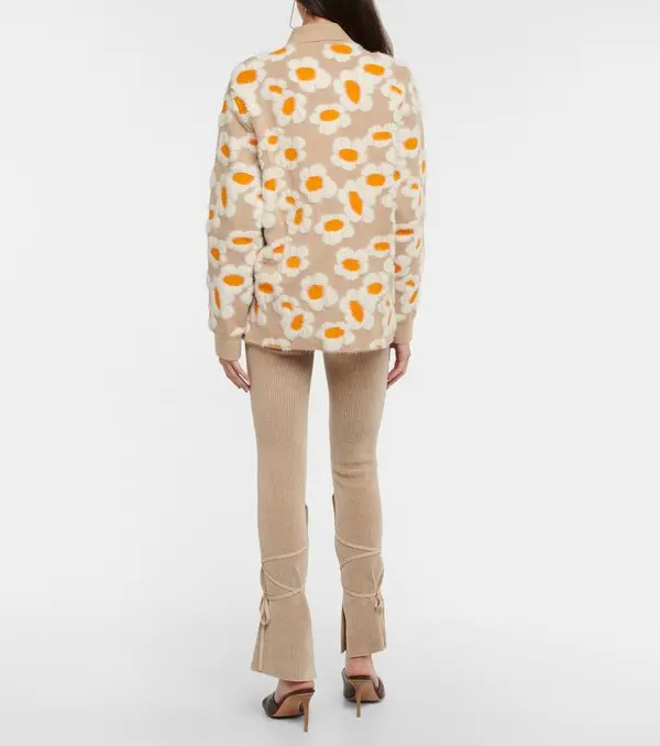 Jacquemus La Chemise Neve Floral Cardigan