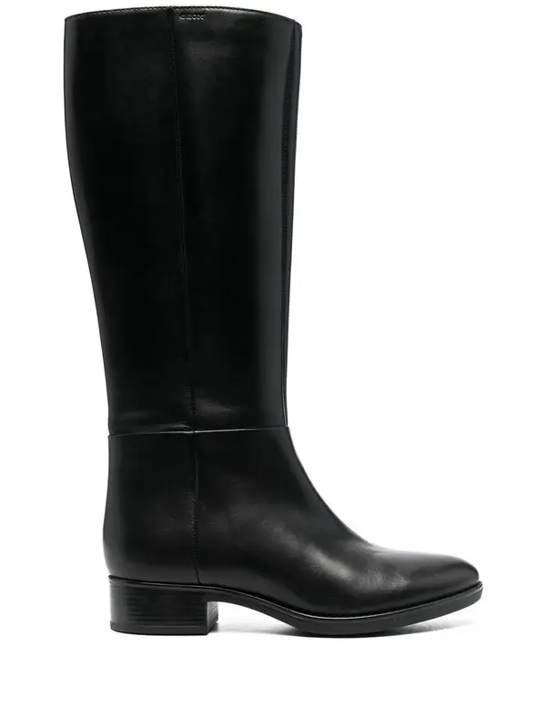 Geox Felicity Knee-high Boots - Black