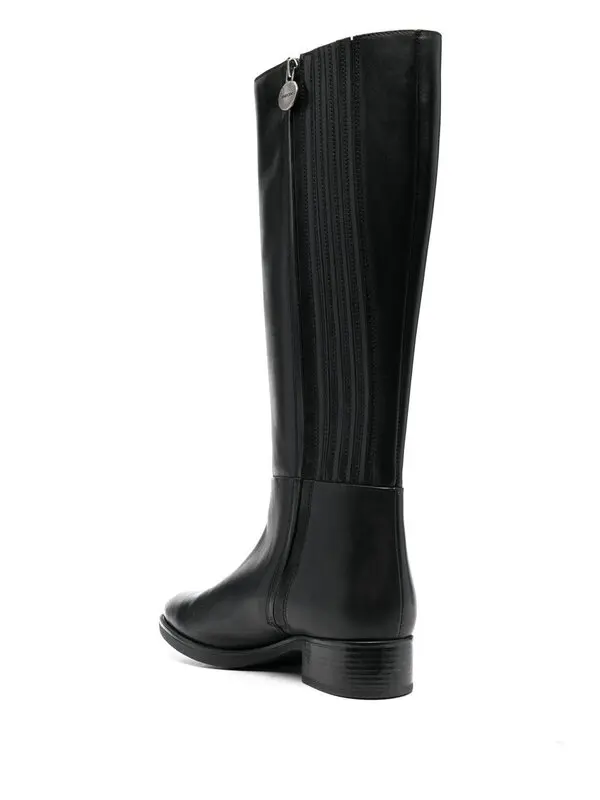 Geox Felicity Knee-high Boots - Black